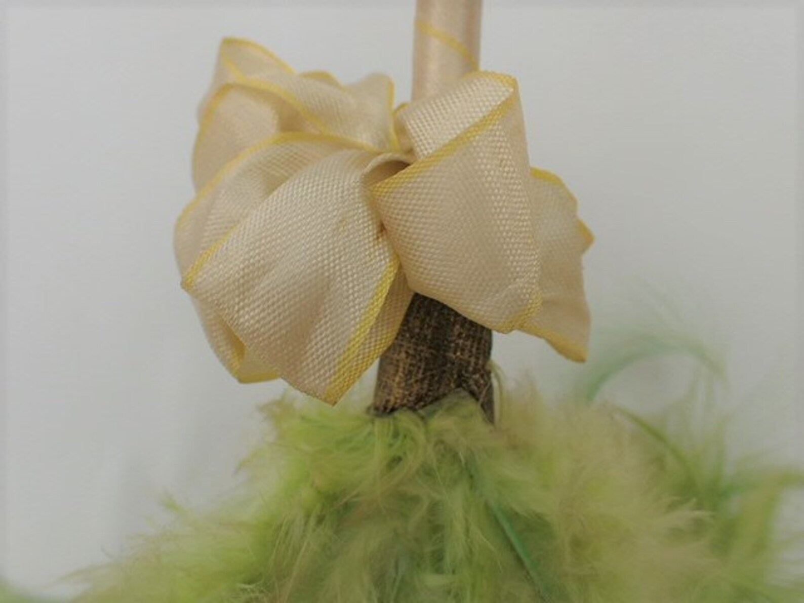 1920's Stylized Half Doll Feather Powder Puff Duster Wand - Etsy