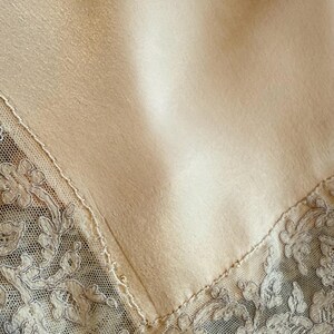 1920s Dressing Table Tray Mat Shimmery Silk Floral Tulle Lace Antique ...