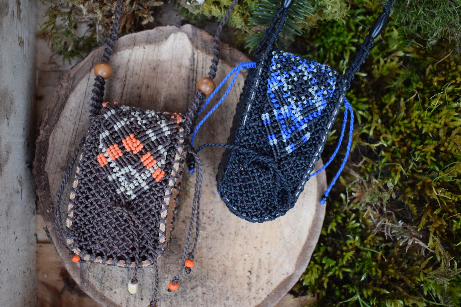 Macrame Mini Bag MYSTERY GIFT Medicine Bag Native Style | Etsy