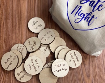 Date Night Activity Tokens - Etsy