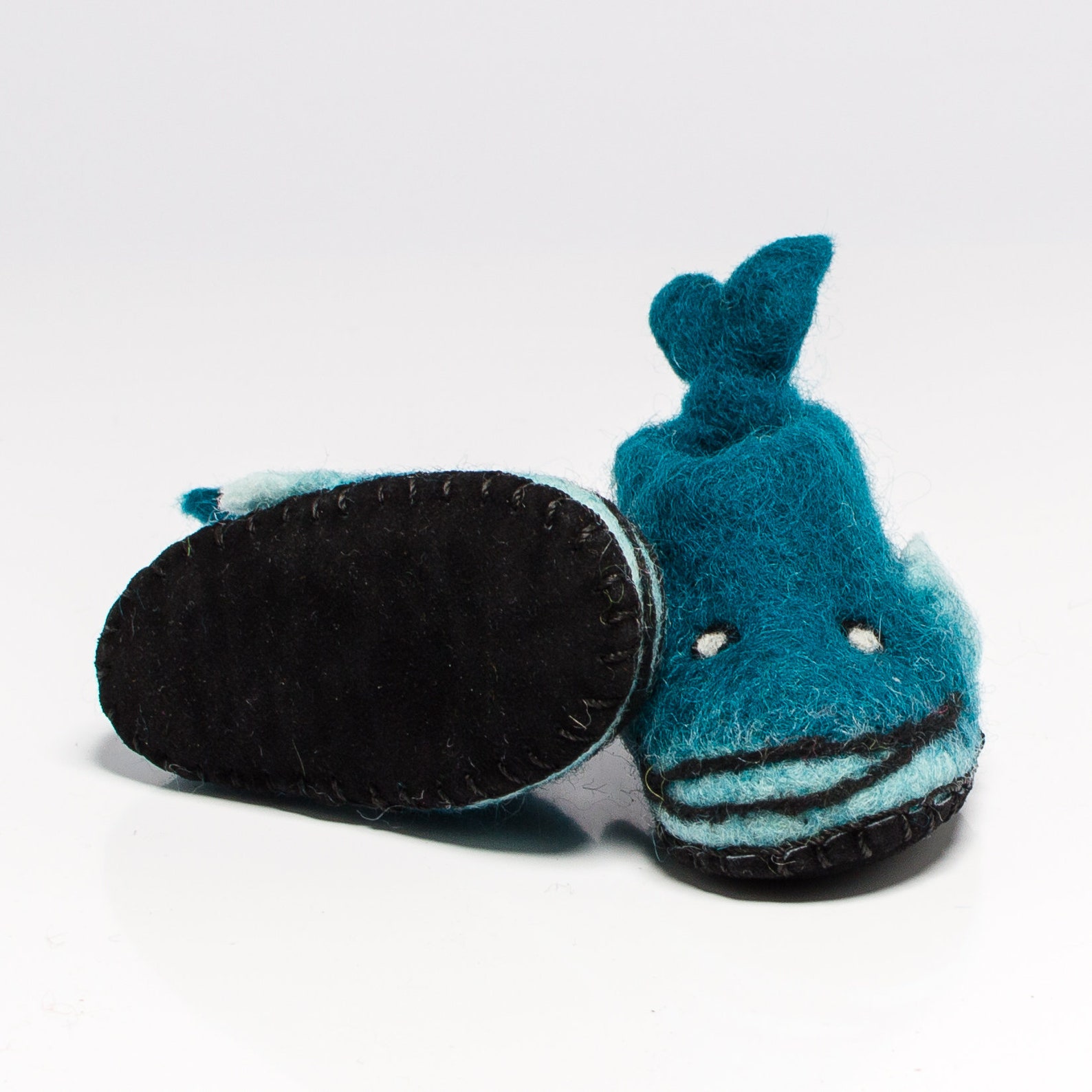 Animal Whale Felted Slippers - Etsy Norway