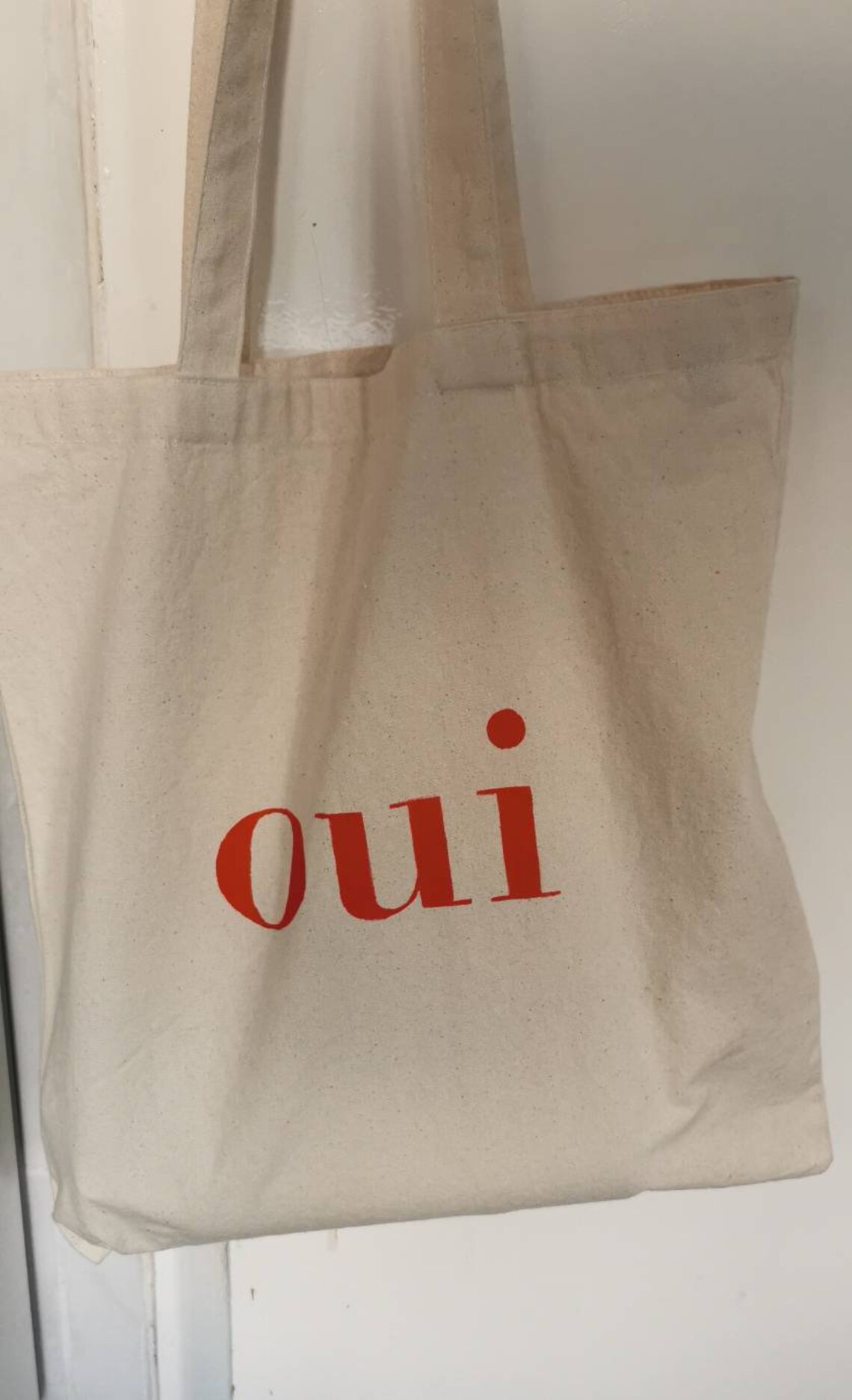 Oui Tote Bag French Tote Bag - Etsy