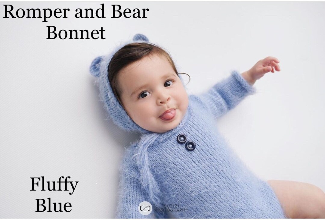 Sitter Fluffy Romper With Long Sleeves Sitter Long Sleeve - Etsy