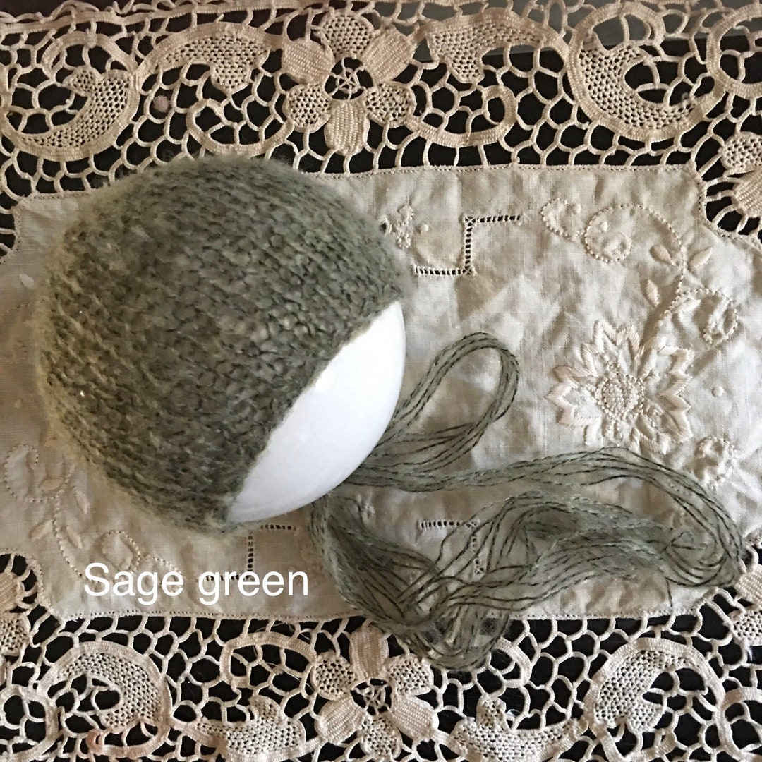 Sale.newborn Fluffy Bonnets, Newborn Photo Prop, Newborn Bonnet ...