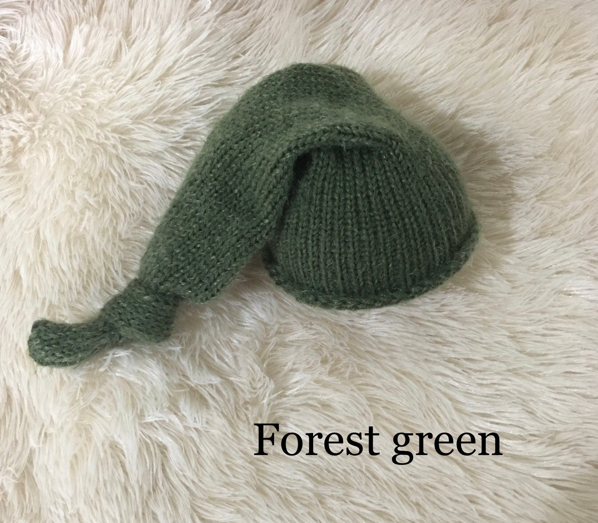 Newborn Long Fluffy Wrap and Sleepy Hat Sleepy Hat Newborn - Etsy