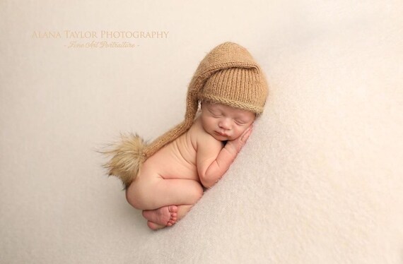 Newborn Tail Hats Newborn Photography Prop Photography Prop - Etsy
