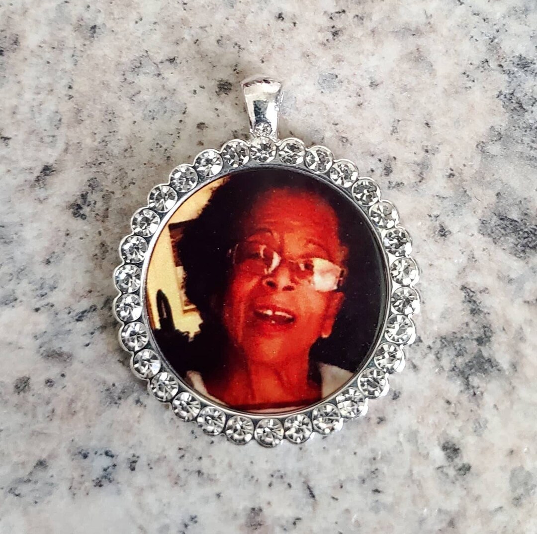 Custom Memory Pendant/personalized Photo Pendant/hip Hop Pendant/iced ...