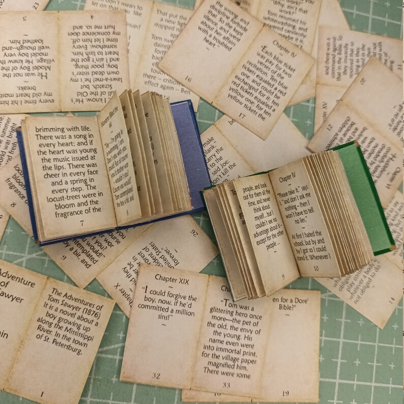 Mark Twain (quotes), Mini Books, Digital Download, Printable 8.5"x11 ...