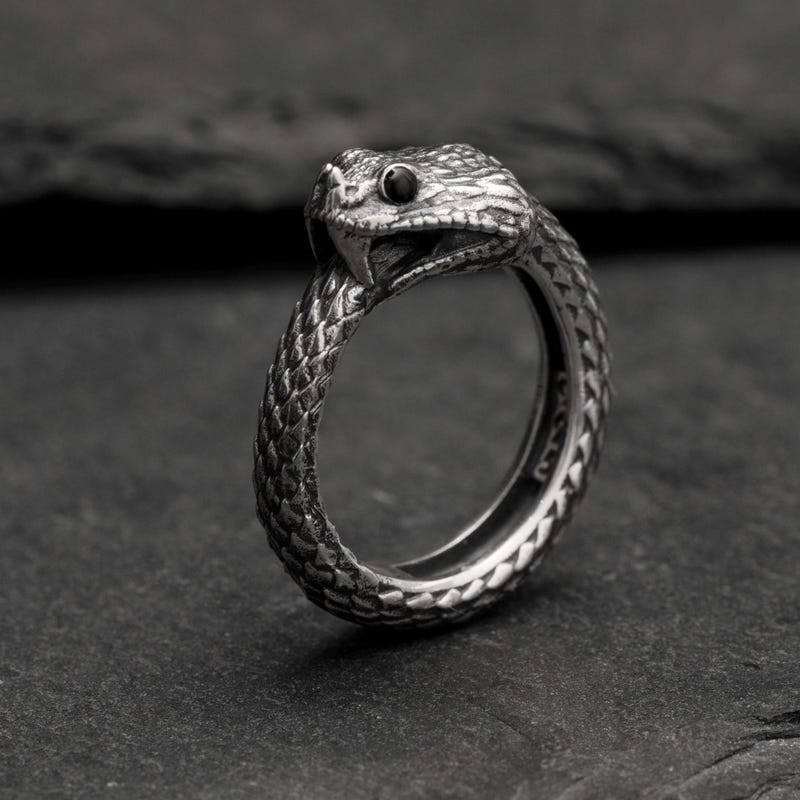 Ouroboros Ring - Etsy