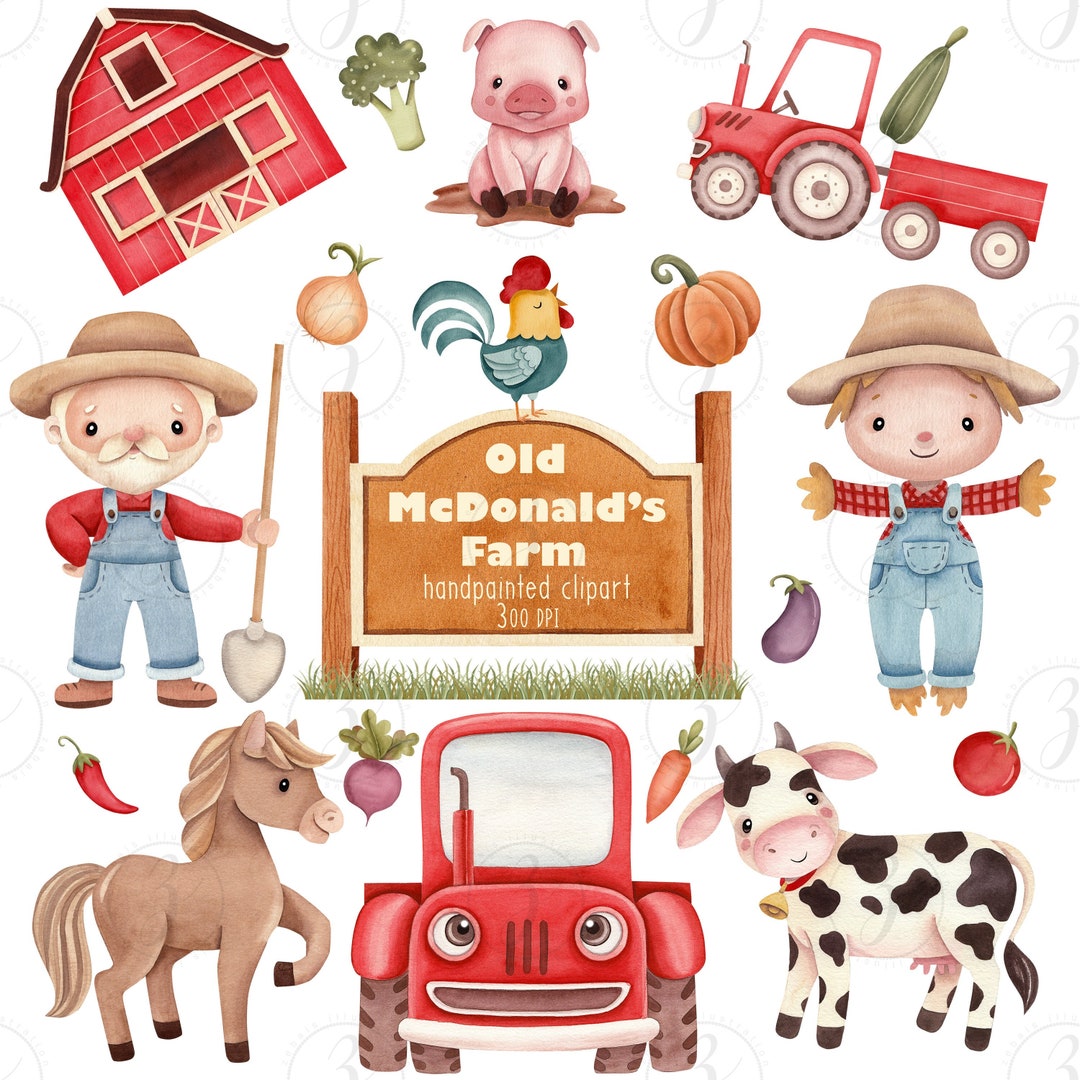 Old Mcdonald's Farm - Etsy