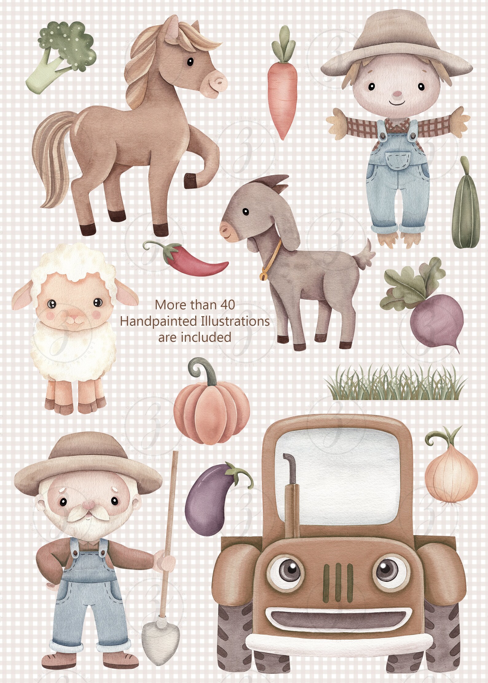 Farm Life (neutral Color) - Etsy