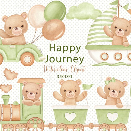 Happy Journey green - Etsy