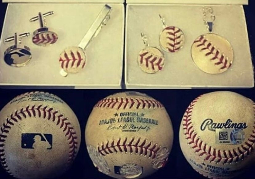 Milwaukee Brewers Jewelry Made From MLB Authenticated Game Used ...