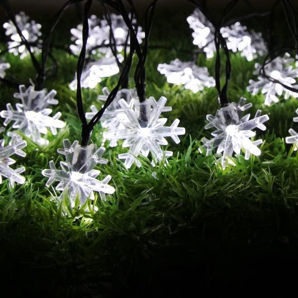 Snowflake Lights - Etsy