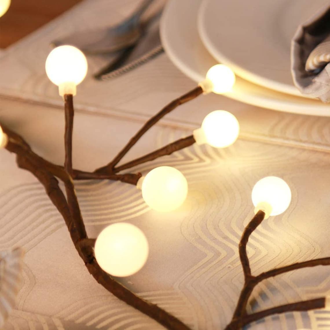 Lighted Tree Branch Twig Garland Lights Led Twig Lights - Etsy