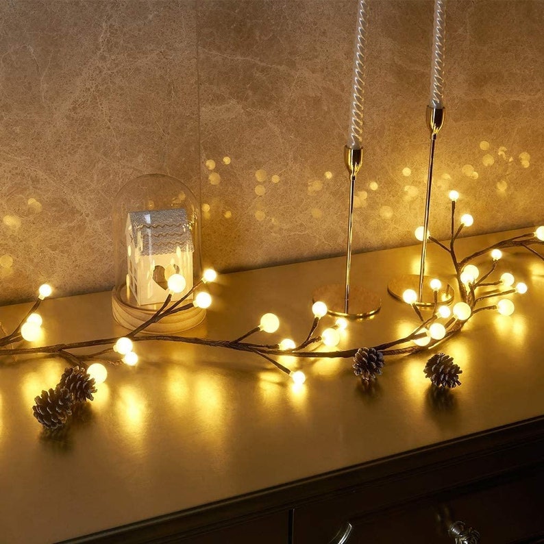 Lighted Tree Branch Twig Garland Lights Led Twig Lights - Etsy Lighted Tree Branch Twig Garland Lights Led Twig Lights - Etsy