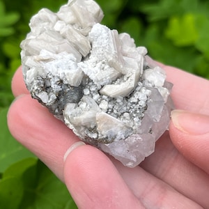 Rare Hexagonal Calcite With Pyrite, Quartz Mineral Specimen From Peru ...