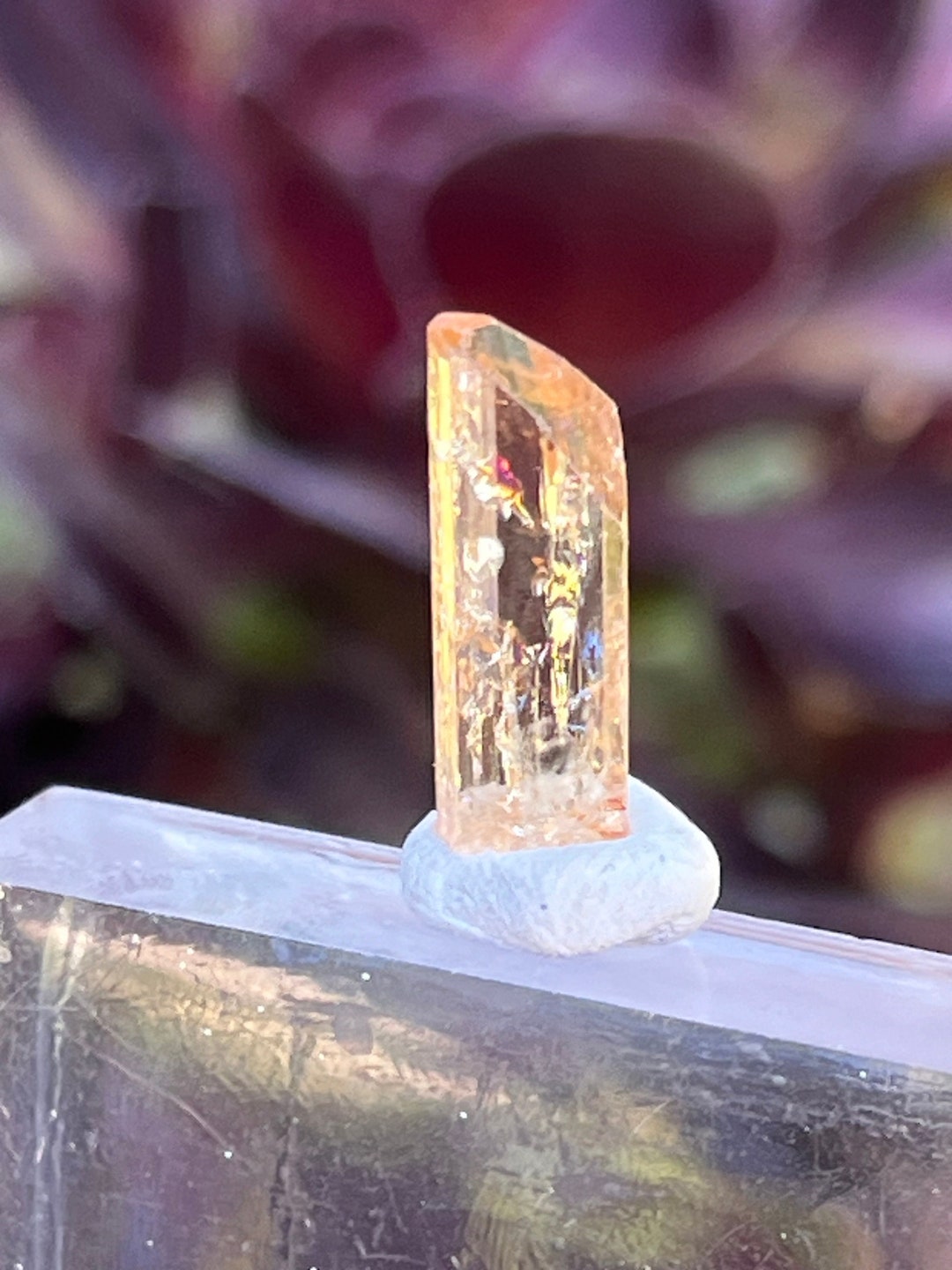 Absolutely Stunning Golden Imperial Topaz Crystal Point 5.5ct Rare ...