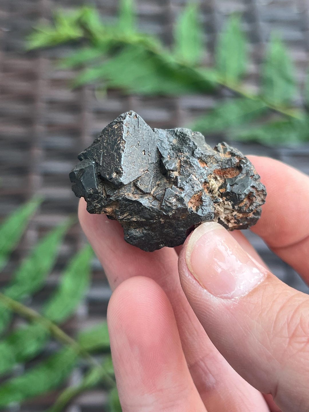 Raw Octahedral Magnetite Crystal From Utah | Natural Magnetite Specimen ...