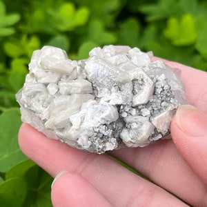 Rare Hexagonal Calcite With Pyrite, Quartz Mineral Specimen From Peru ...