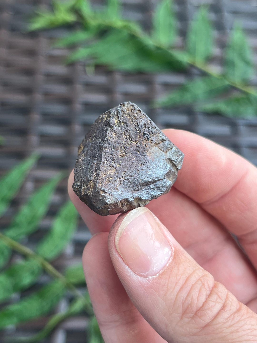 Raw Octahedral Magnetite Crystal From Utah | Natural Magnetite Specimen ...