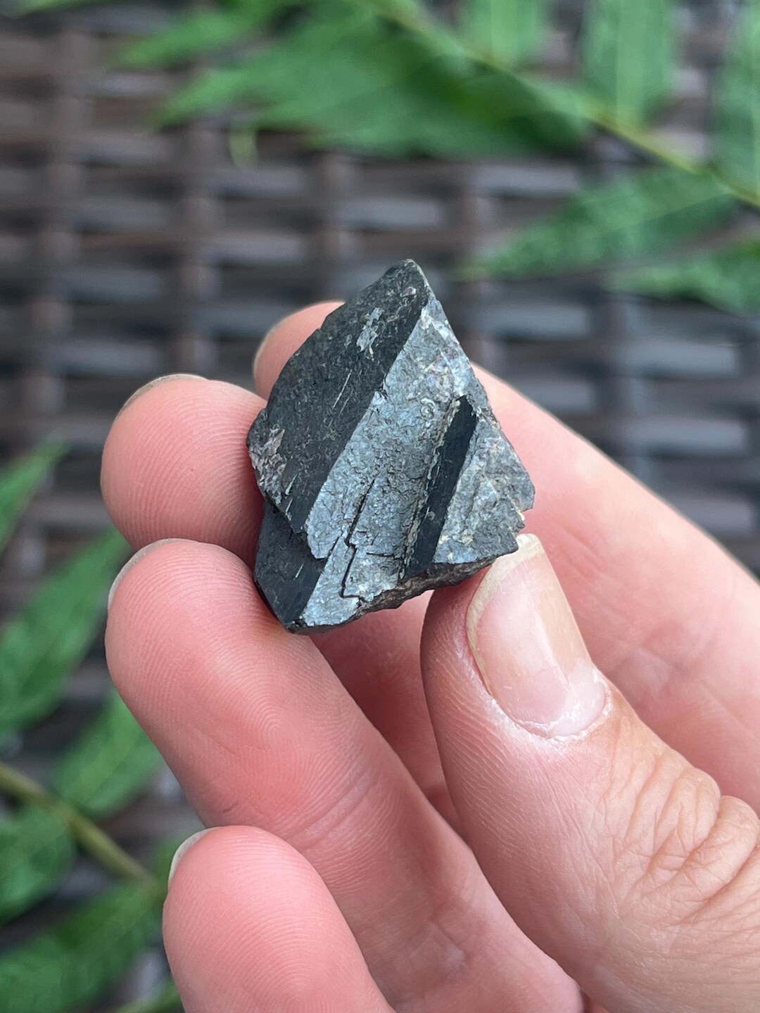 Raw Octahedral Magnetite Crystal From Utah | Natural Magnetite Specimen ...