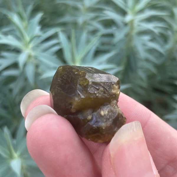 Crystal Garnet - Etsy
