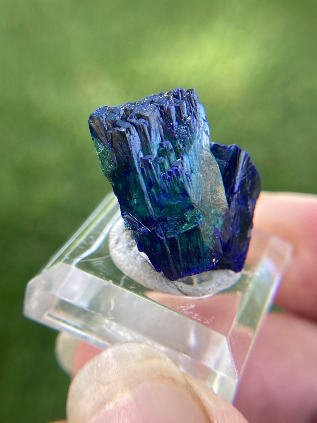 Raw Azurite Crystal From Kerrouchen, Morocco Natural Deep Blue Azurite ...