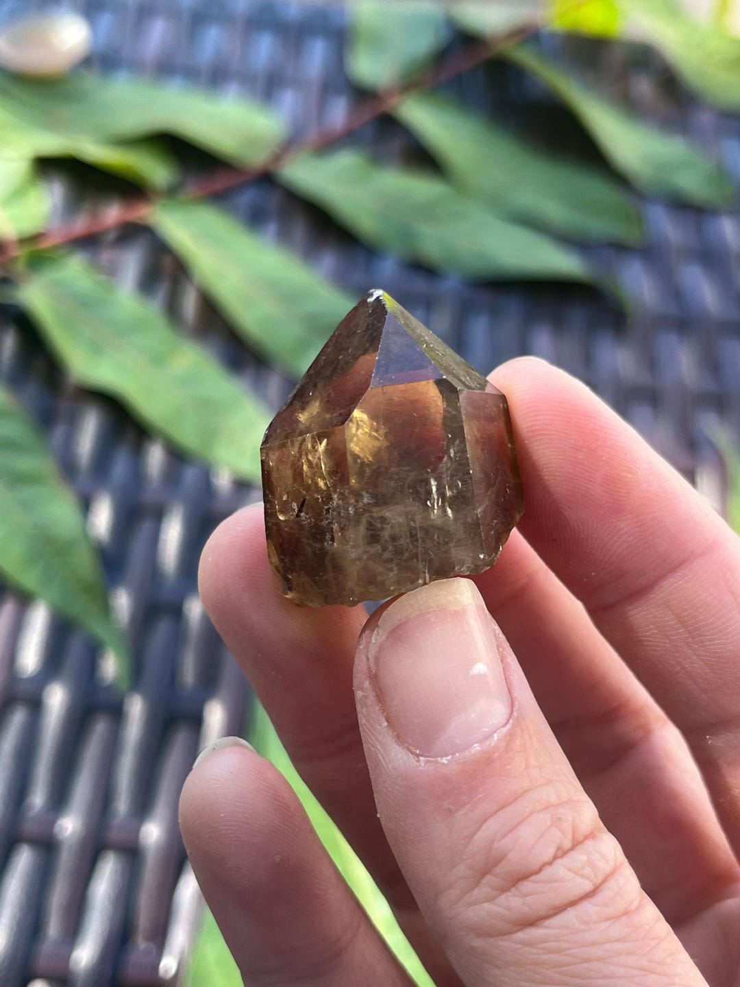 Raw Congo Citrine Point, Golden Citrine Crystal, Untreated Genuine ...