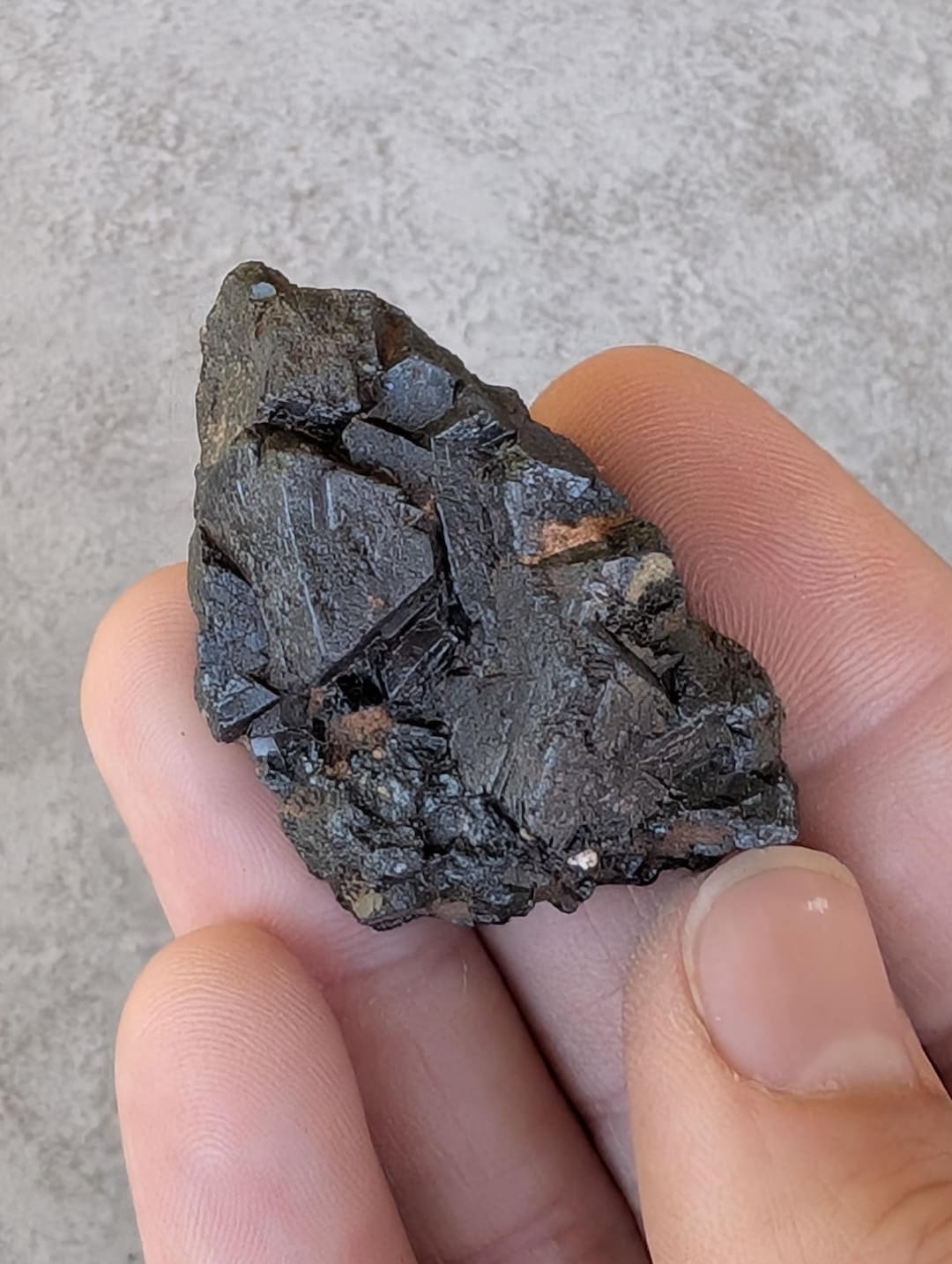 Raw Octahedral Magnetite Crystal From Utah | Natural Magnetite Specimen ...