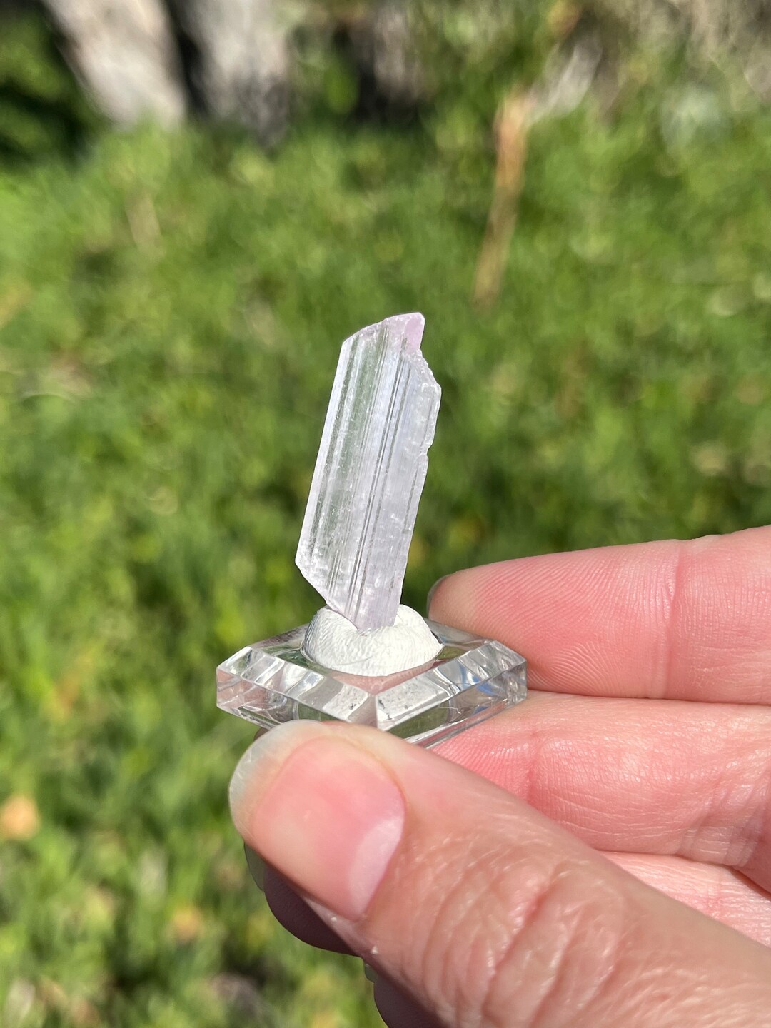 Natural Terminated Pink Kunzite Crystal Raw Spodumene Var Kunzite ...