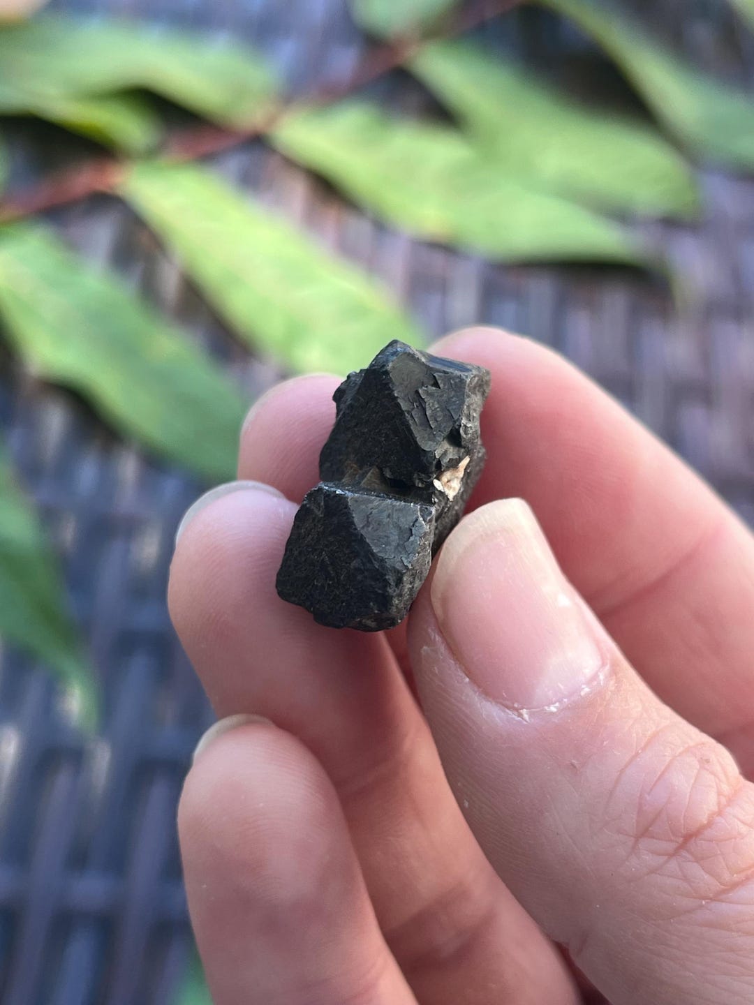 Raw Octahedral Magnetite Crystal From Utah | Natural Magnetite Specimen ...