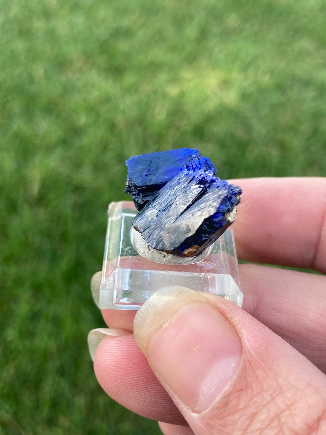Raw Azurite Crystal From Kerrouchen Morocco Rare Healing - Etsy