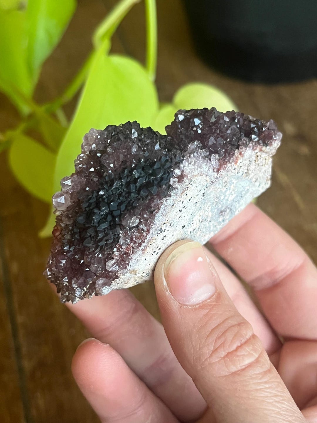 Natural Amethyst Cluster From Alacam Mine, Turkey | Deep Purple Raw ...