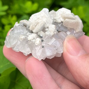 Rare Hexagonal Calcite With Pyrite, Quartz Mineral Specimen From Peru ...