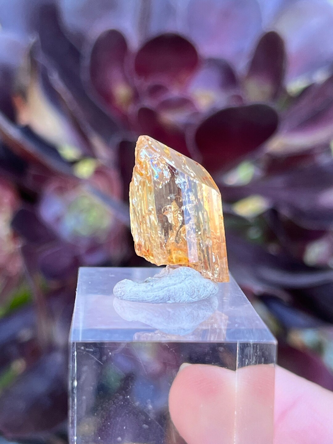 High Quality Golden Imperial Topaz Crystal 5g Raw Topaz Specimen From ...