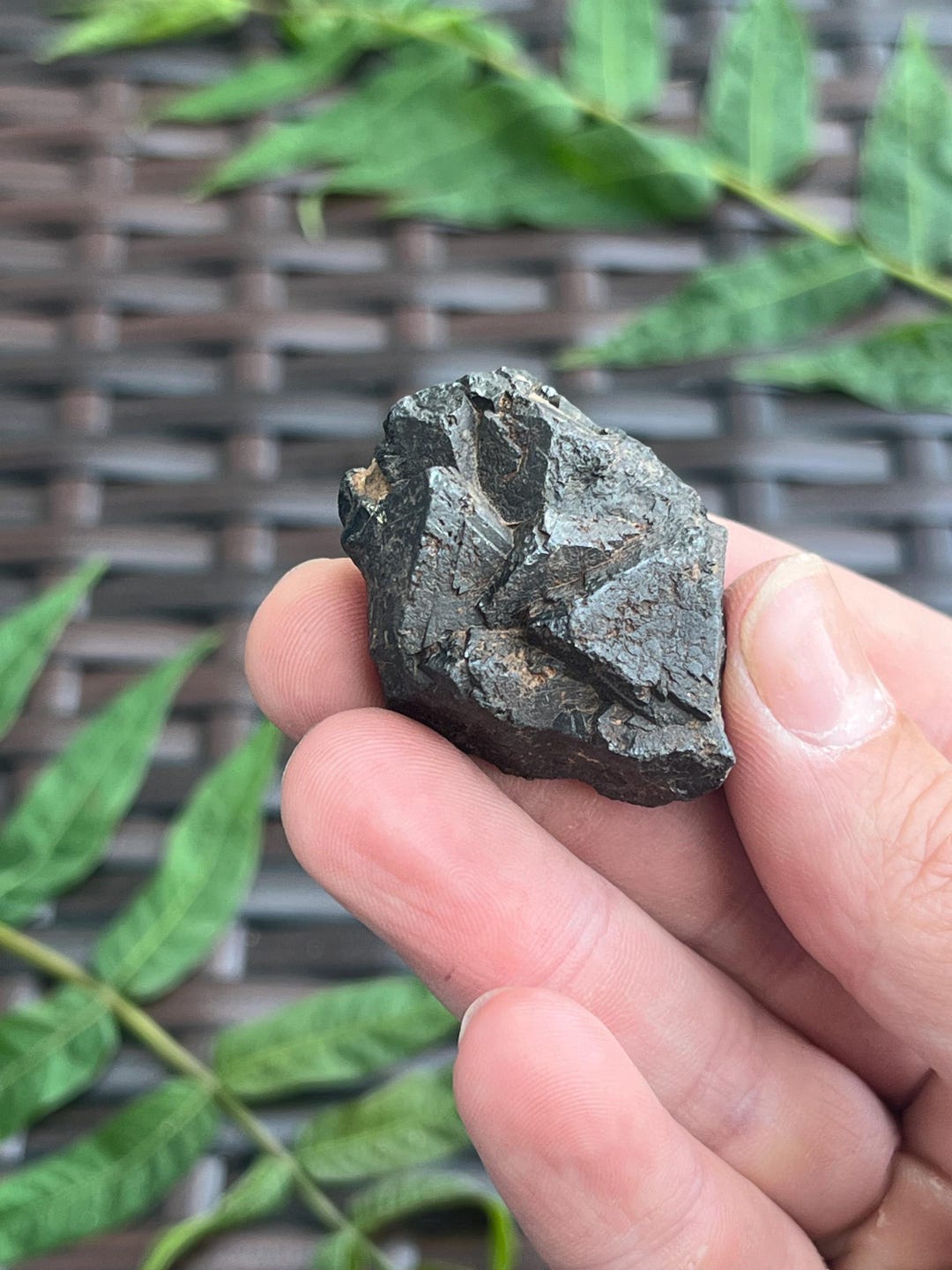 Raw Octahedral Magnetite Crystal From Utah | Natural Magnetite Specimen ...
