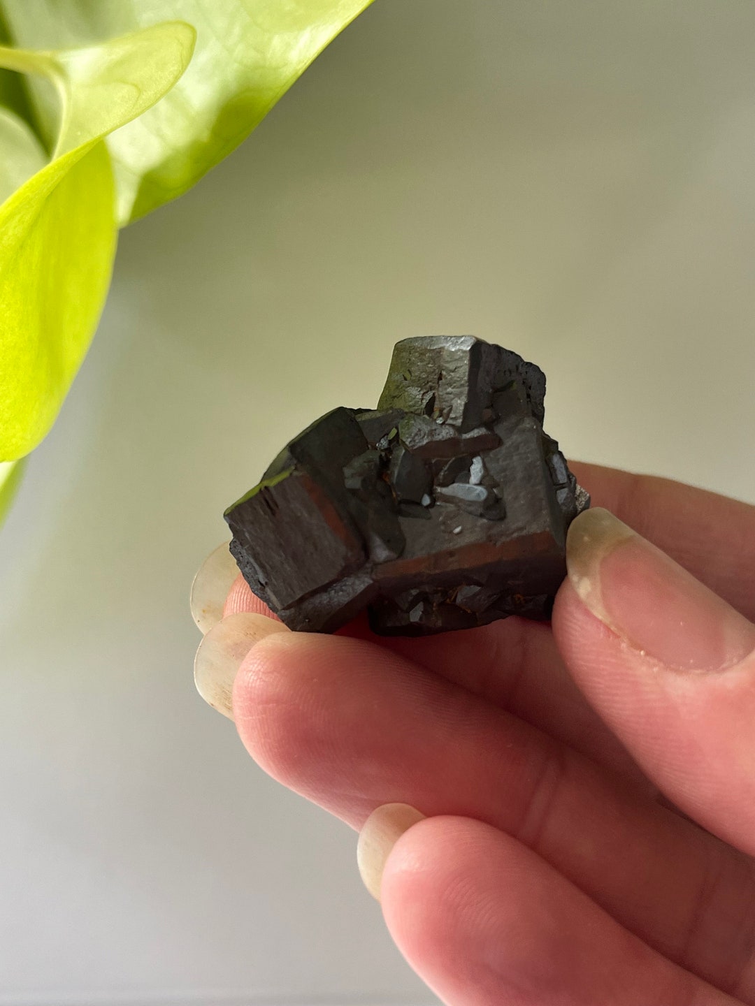 Natural Cubic Limonite After Pyrite Pseudomorph Crystal Cluster From ...