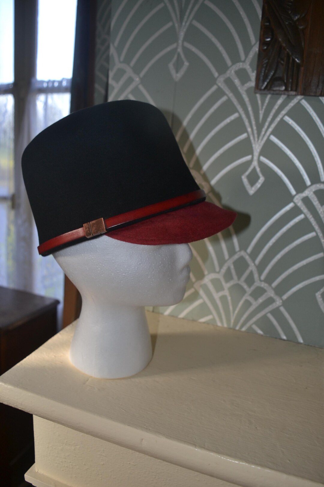 1960s Original French Twiggy Styled Go Go Hat by Sofimilli - Etsy