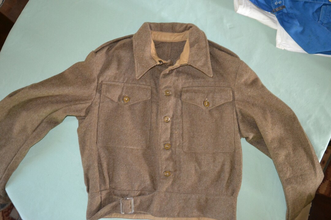 British Army B.D WW2 Jacket-size 16 - Etsy