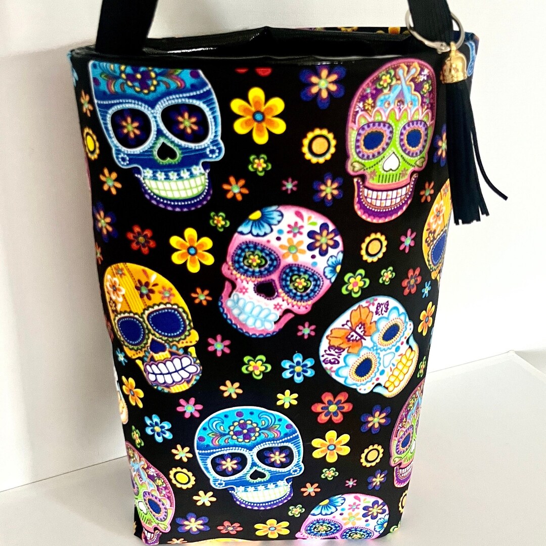 Car Trash Can, Car Trash Bag, Cute Car Accessories, Goth Car Decor ...