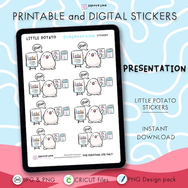 Presentation Stickers - Etsy