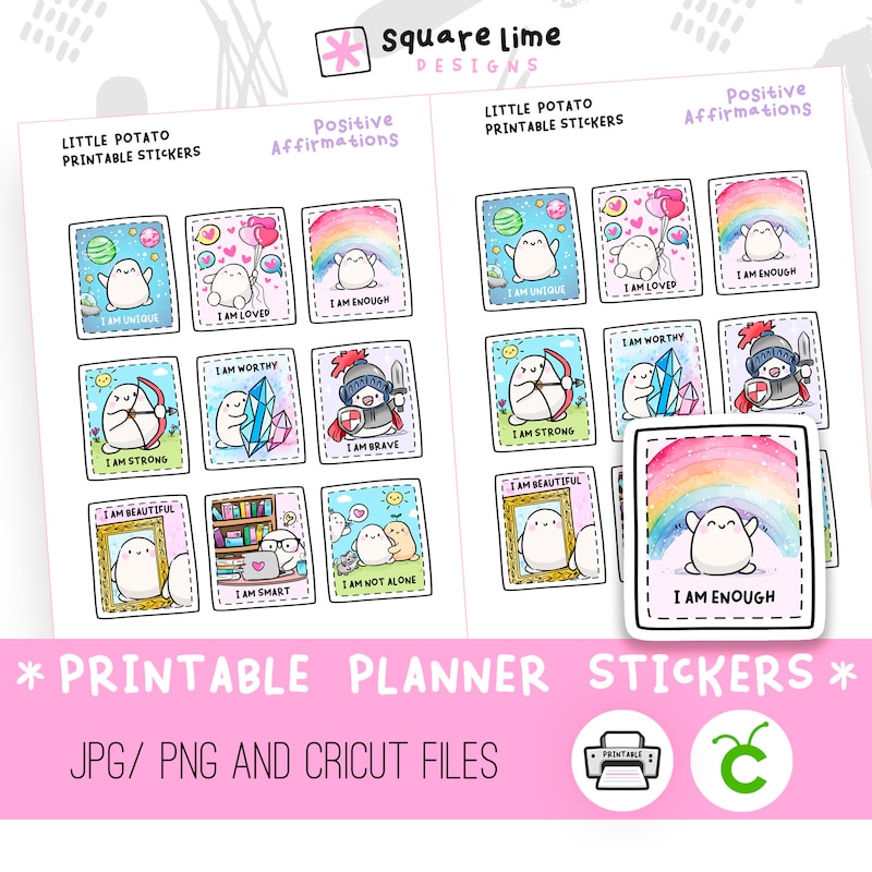 Printable Stickers - Etsy UK