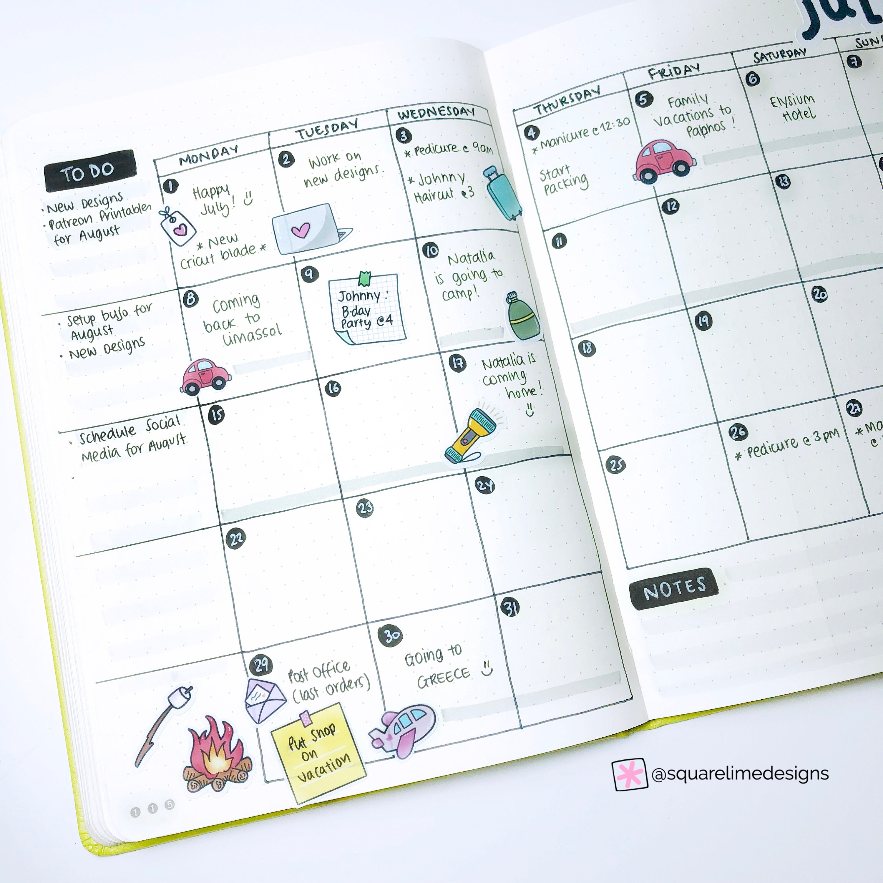 Car Printable Stickers Vehicle Car Service Road Trip | Etsy