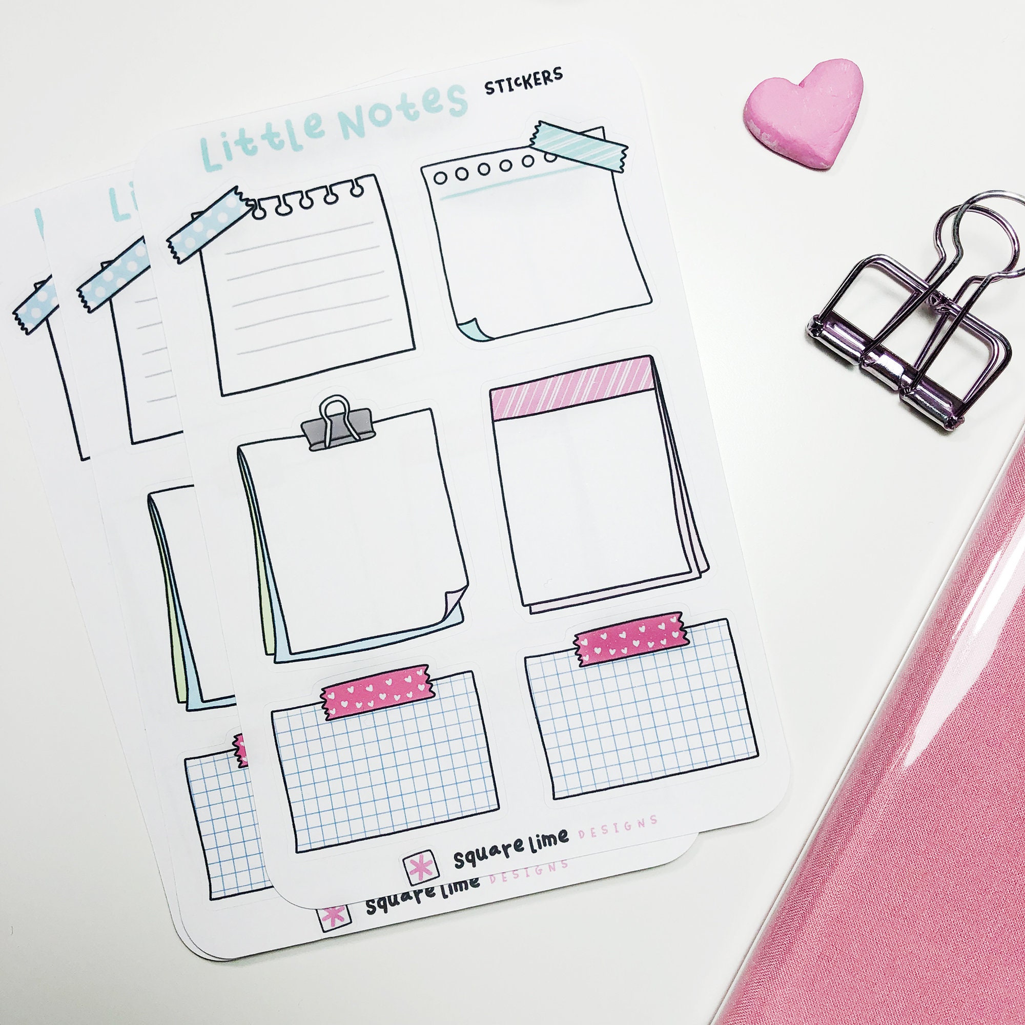 Little Notes Stickers Planner Stickers Diary Stickers - Etsy