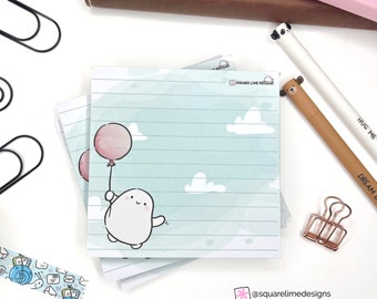 Balloon Notepad - Etsy