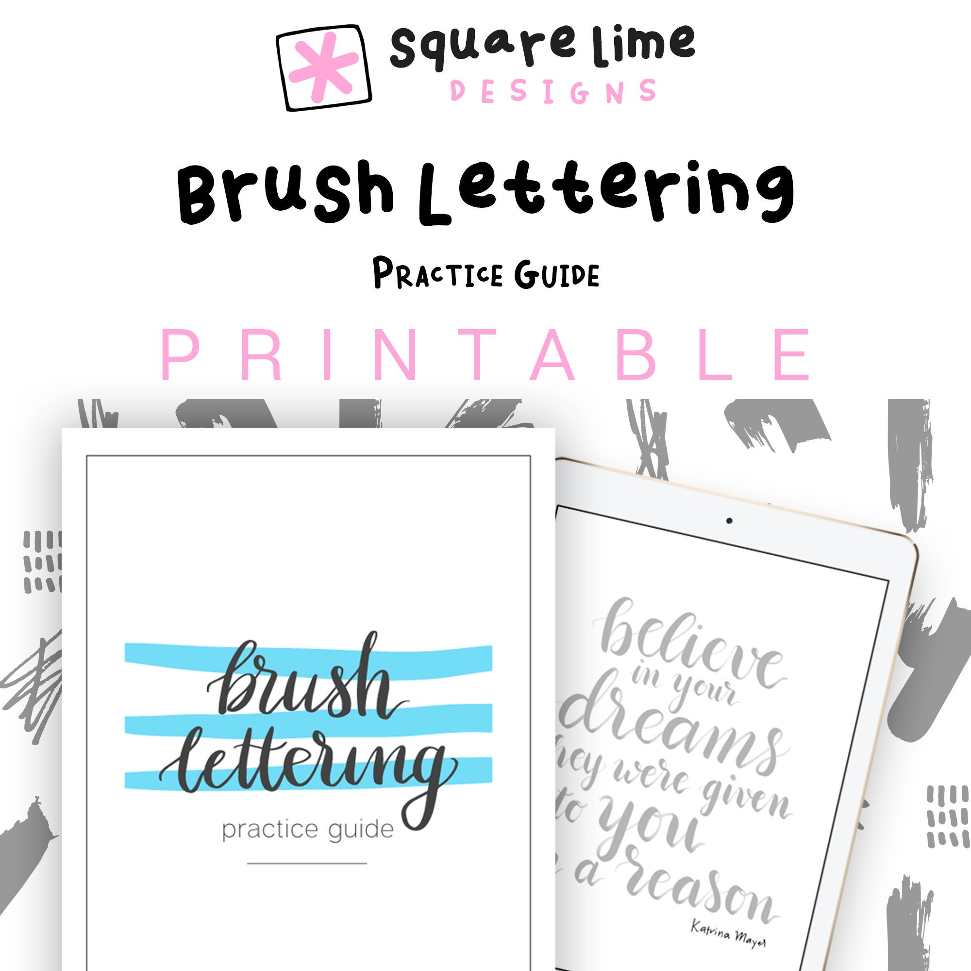 Brush lettering pdf store