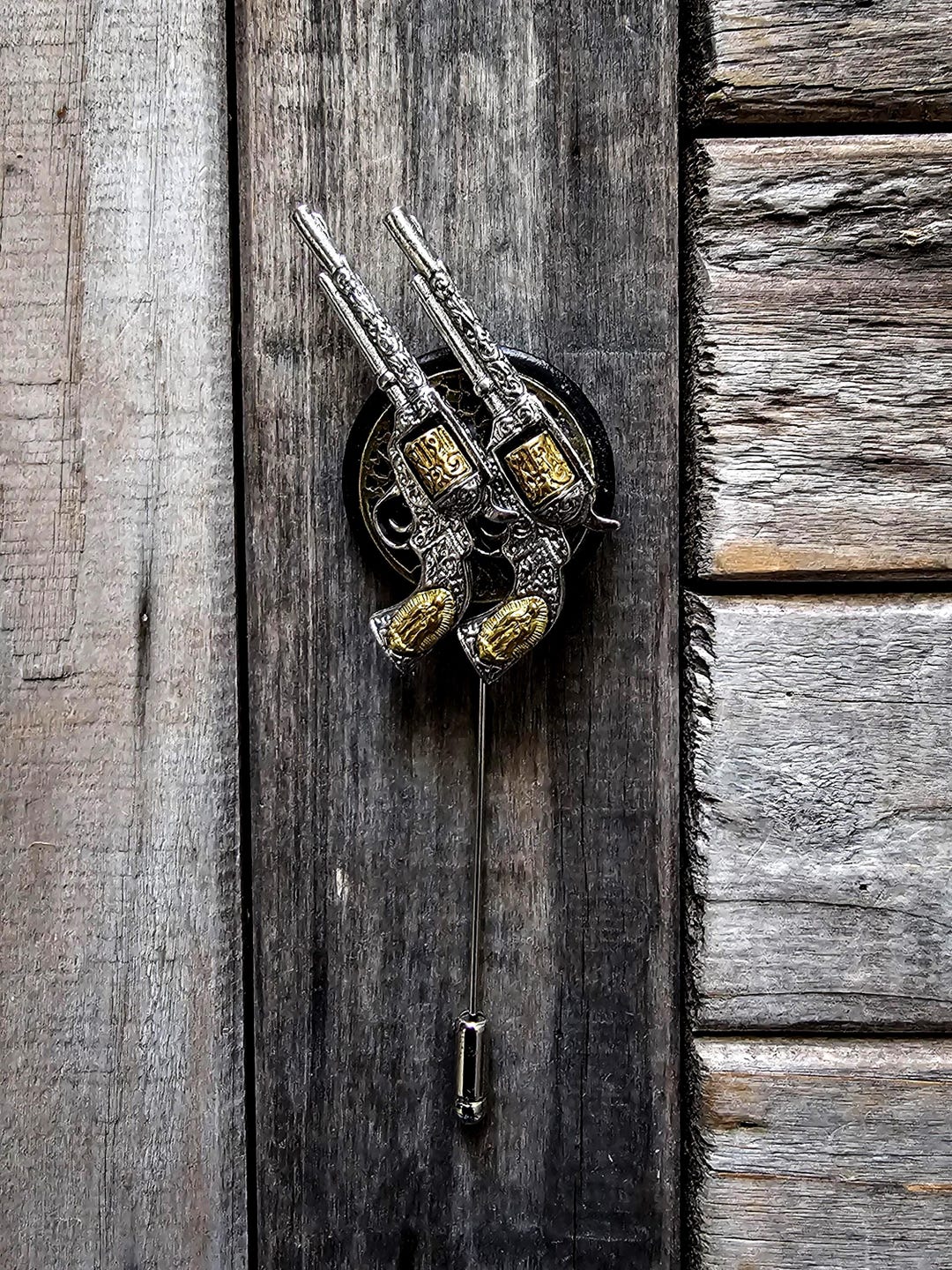Outlaw - Luxury Handmade Artisan Lapel Pin - Etsy