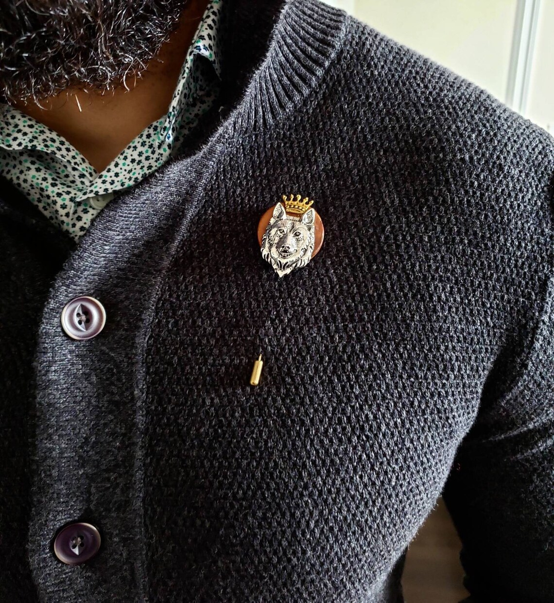Leader of the Pack Luxury Handmade Artisan Lapel Pin - Etsy