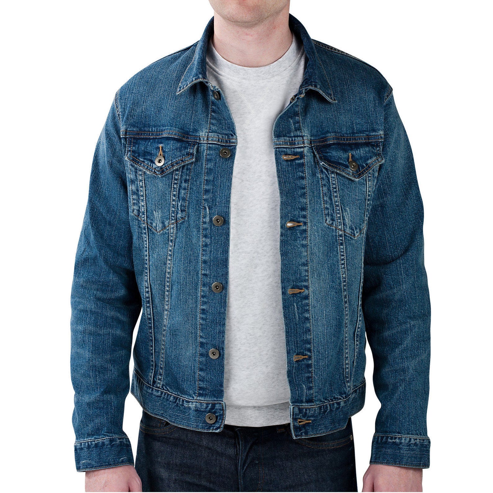 Hand Painted Denim Jacket - Kanye West Graduation Bear Inspired ...